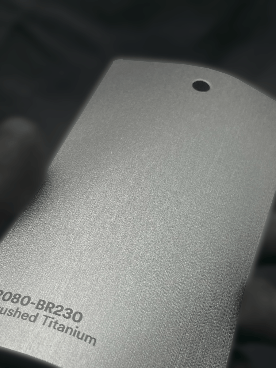 3M Brushed Titanium – Vinyl Wrapping Australia