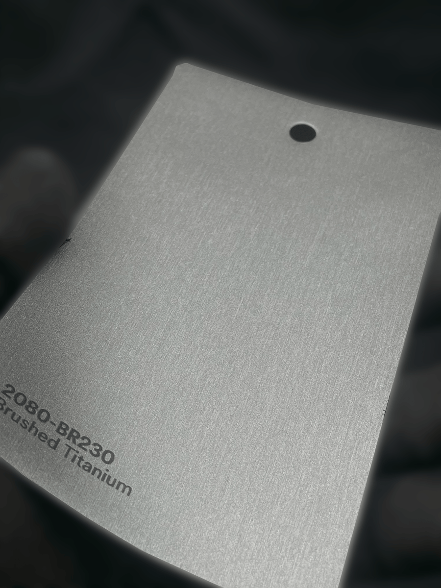 3M Brushed Titanium – Vinyl Wrapping Australia