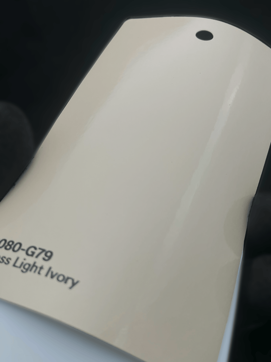 3M Gloss Light Ivory – Vinyl Wrapping Australia