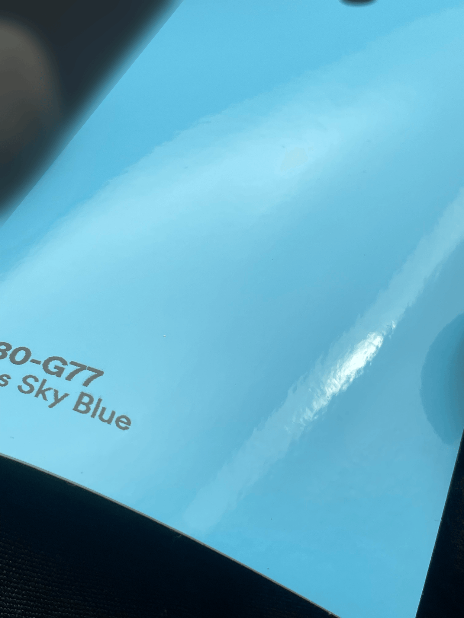 3M Gloss Sky Blue – Vinyl Wrapping Australia