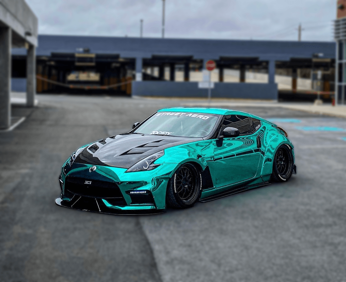 HEXIS Super Chrome Turquoise Gloss – Vinyl Wrapping Australia