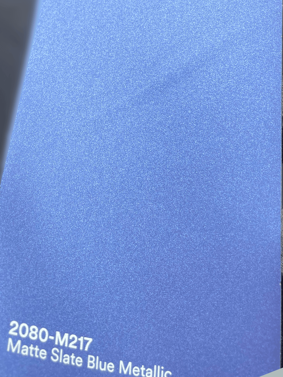 3M Matte Slate Blue Metallic – Vinyl Wrapping Australia