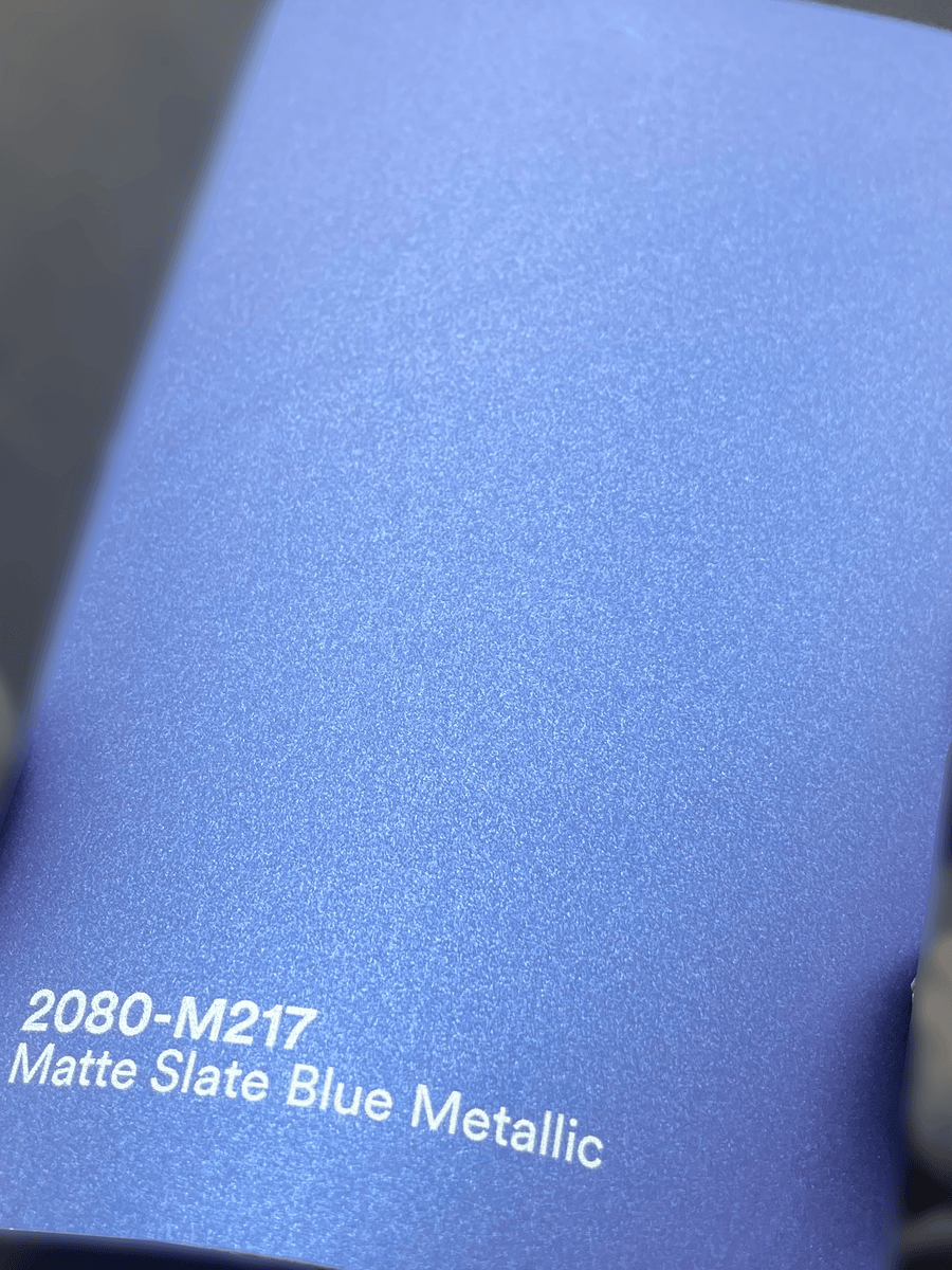 3M Matte Slate Blue Metallic – Vinyl Wrapping Australia
