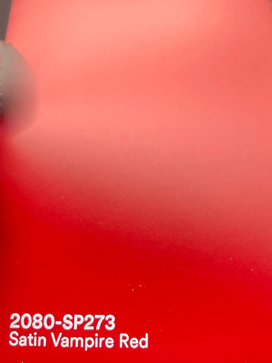 3M Satin Vampire Red – Vinyl Wrapping Australia