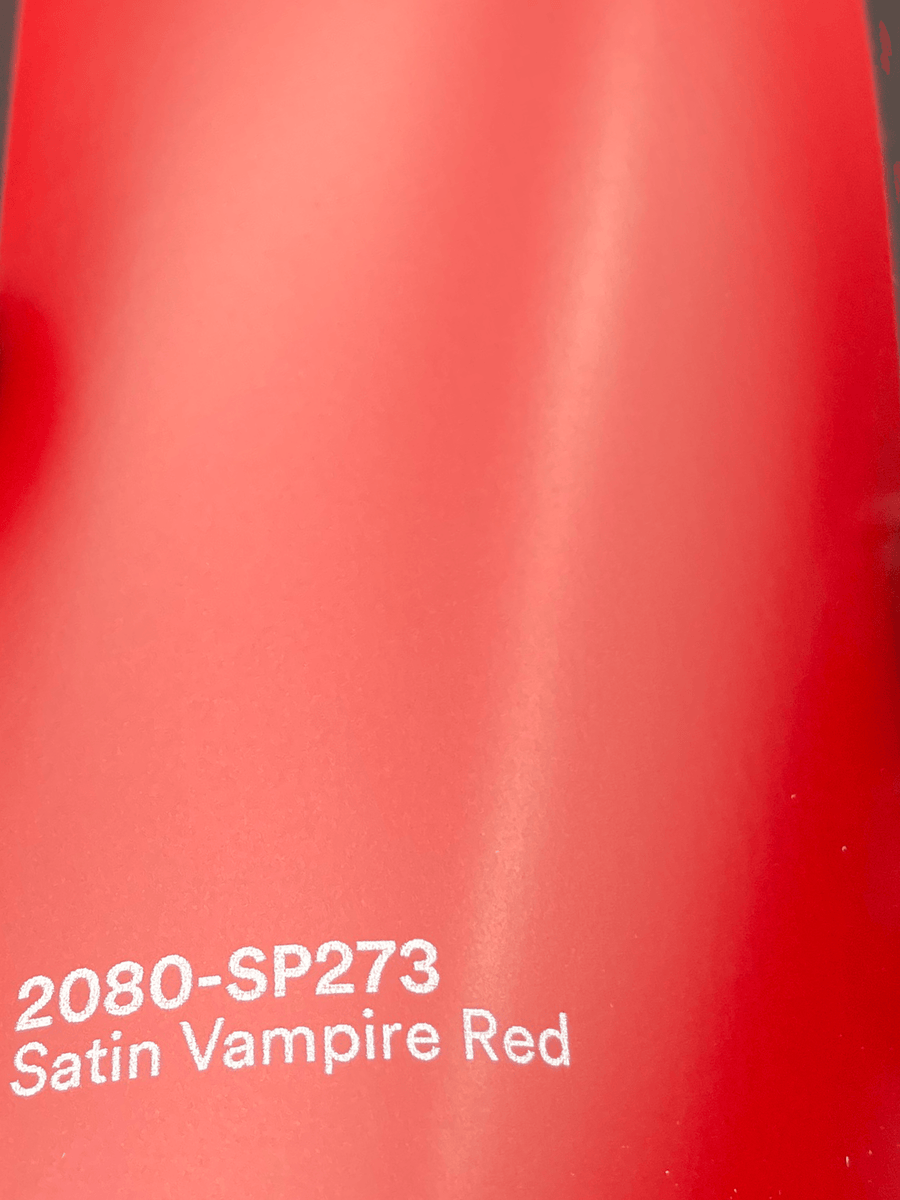 3M Satin Vampire Red – Vinyl Wrapping Australia