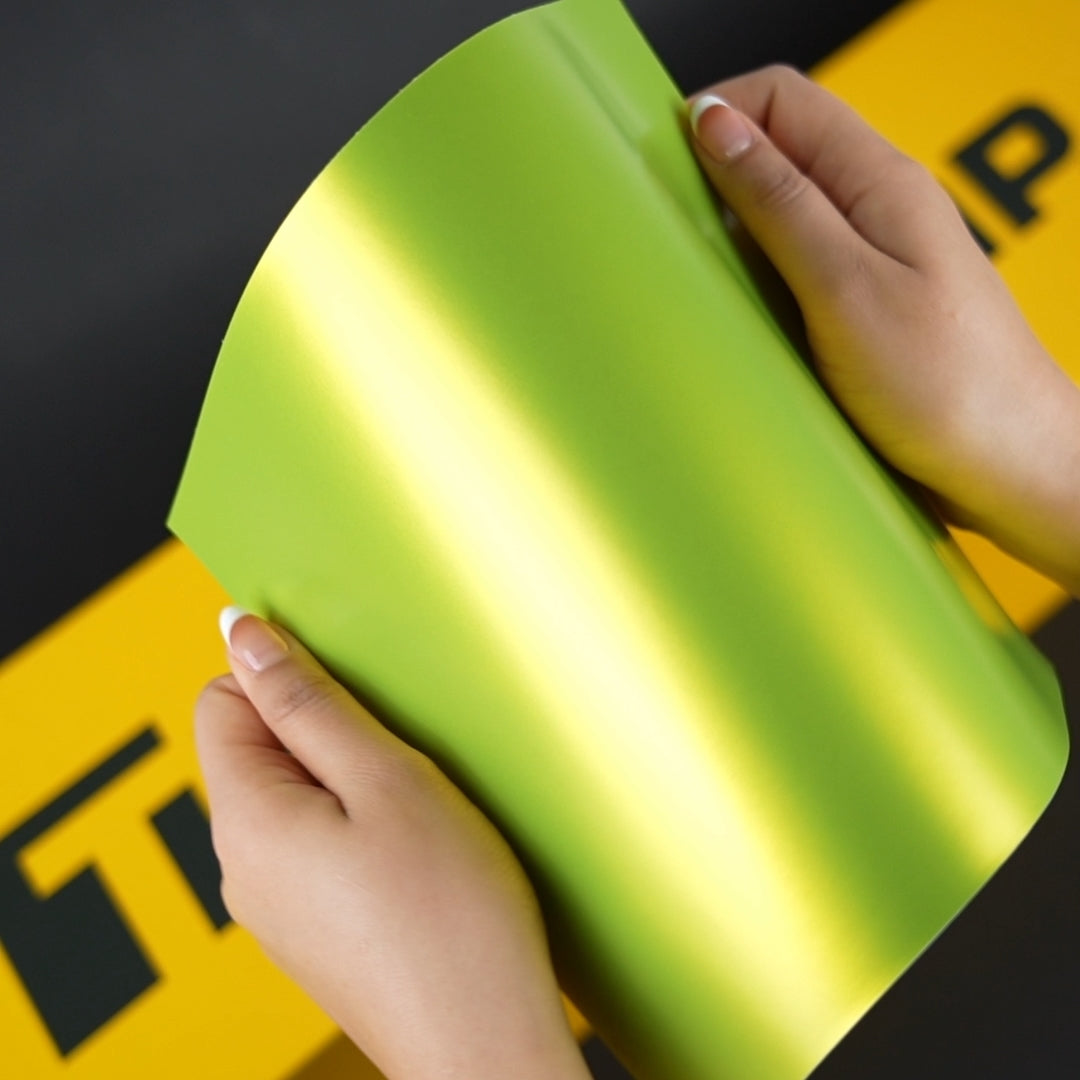 Teckwrap Yellow Lime – Vinyl Wrapping Australia