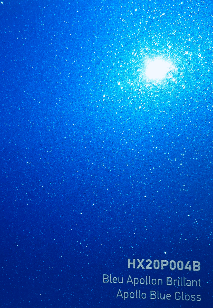 HEXIS Apollo Blue Gloss – Vinyl Wrapping Australia