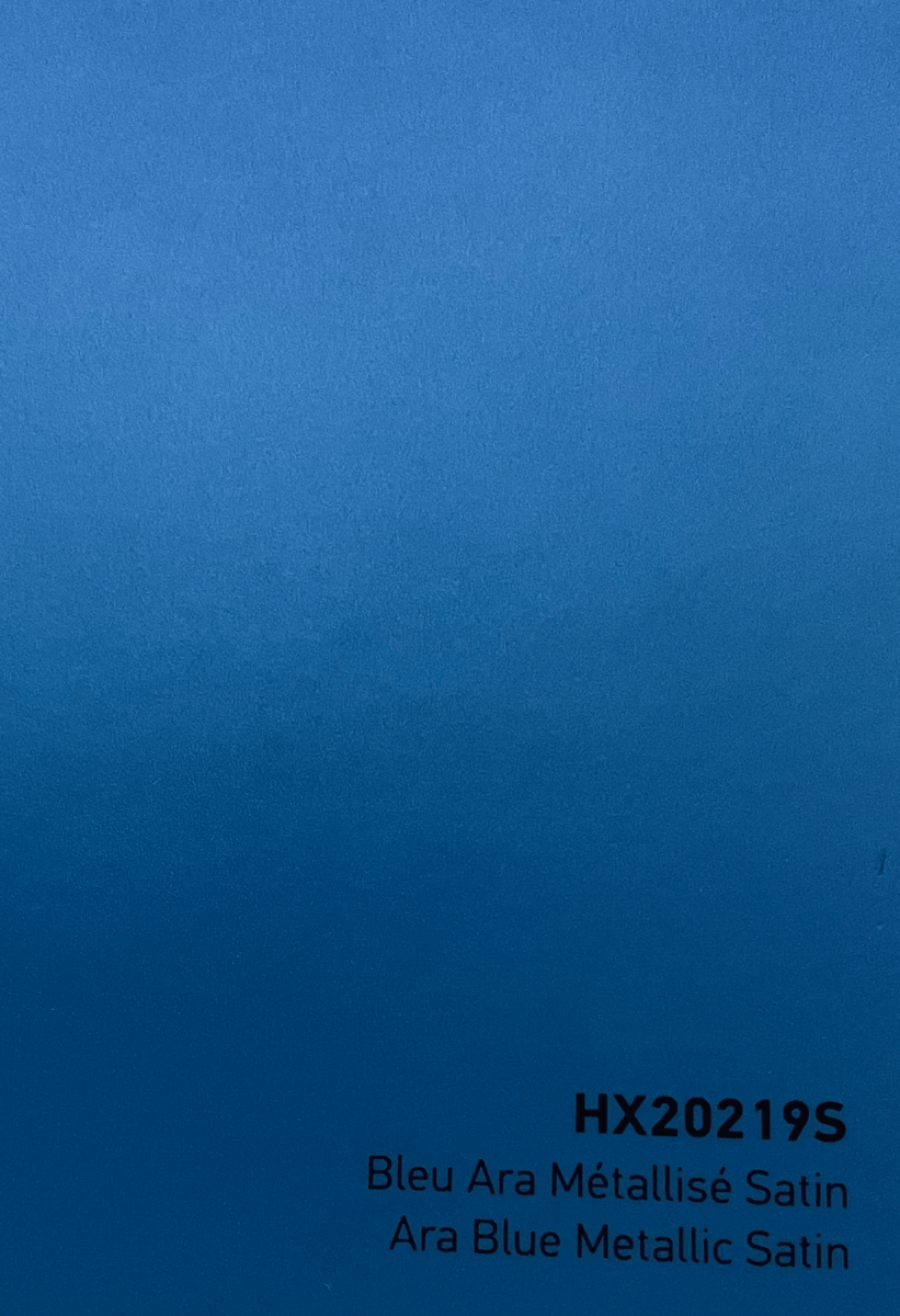 HEXIS Ara Blue Metallic Satin – Vinyl Wrapping Australia