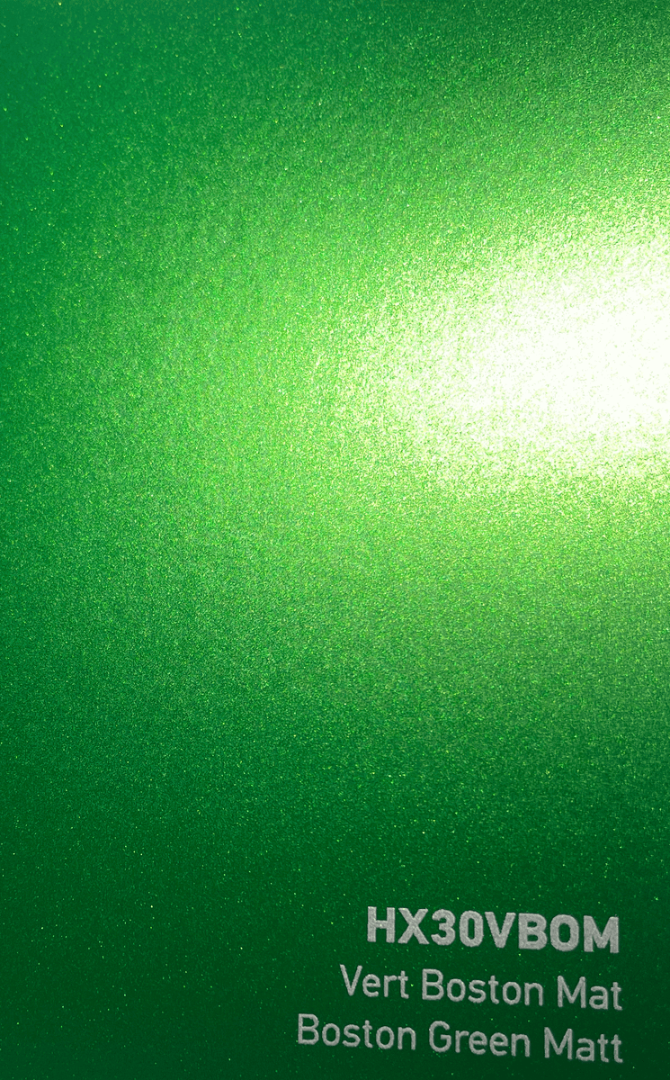 HEXIS Boston Green Matte – Vinyl Wrapping Australia