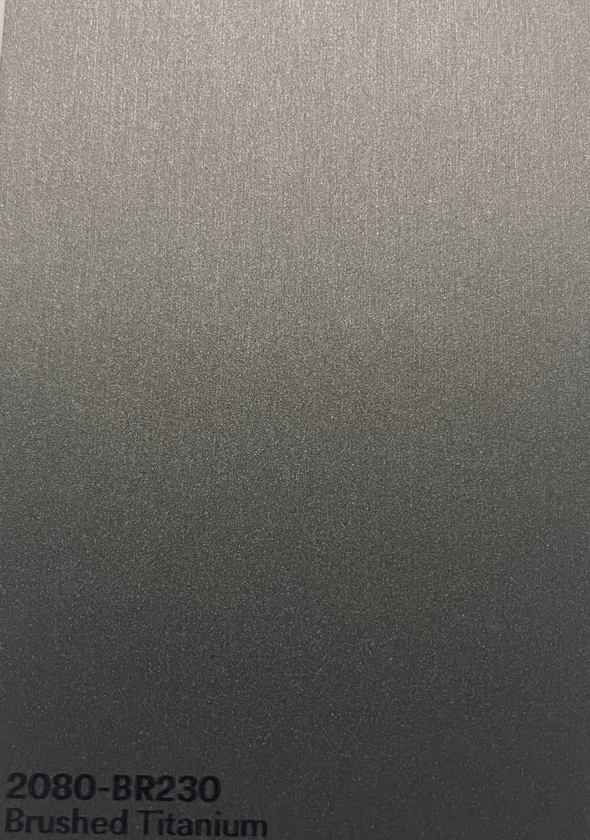 3M Brushed Titanium – Vinyl Wrapping Australia
