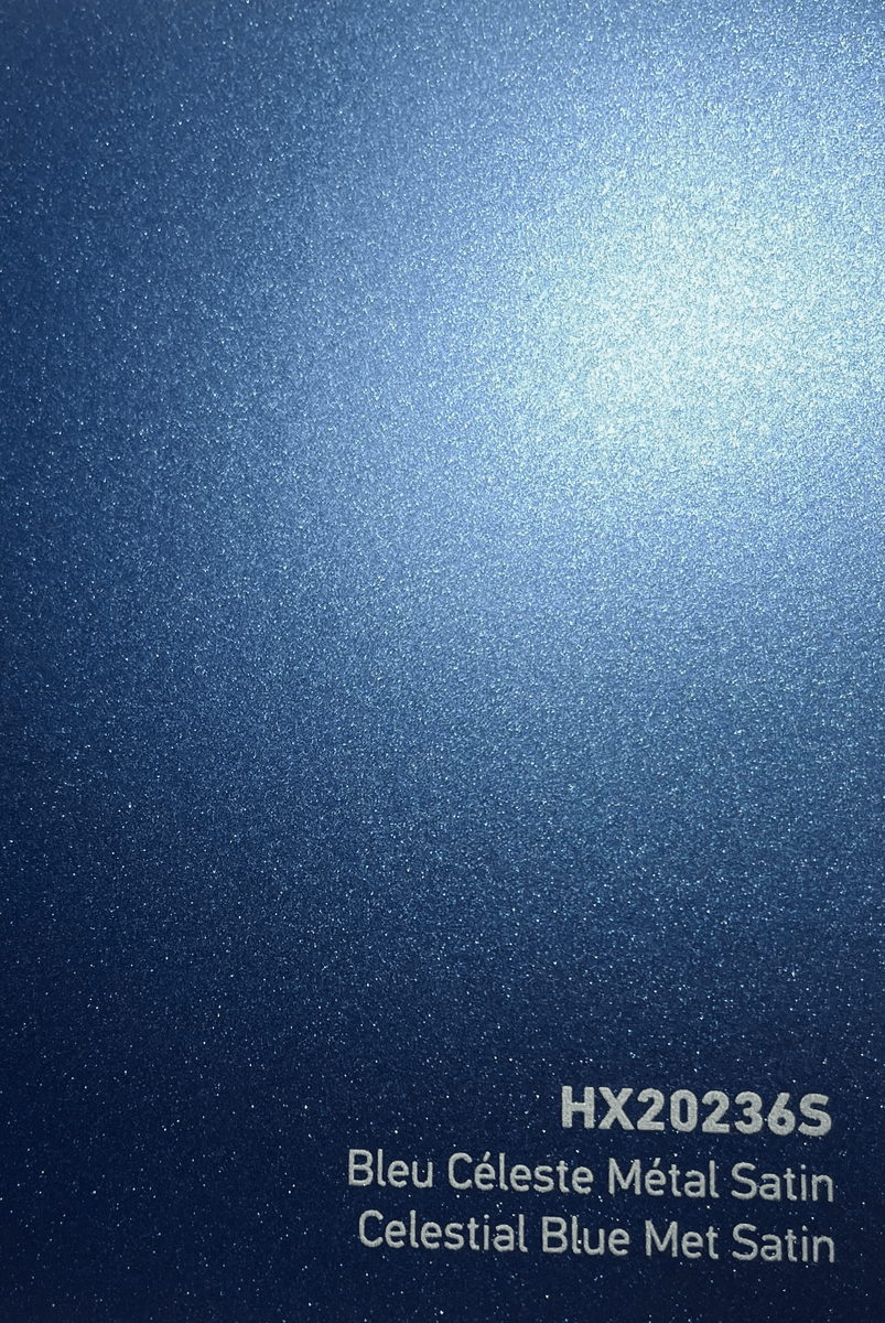 HEXIS Celestial Blue Satin – Vinyl Wrapping Australia