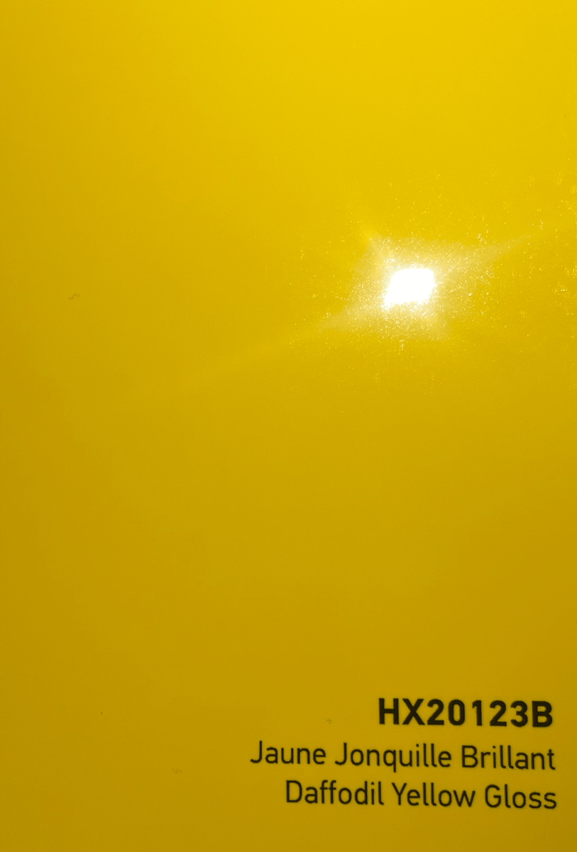 HEXIS Daffodil Yellow Gloss – Vinyl Wrapping Australia