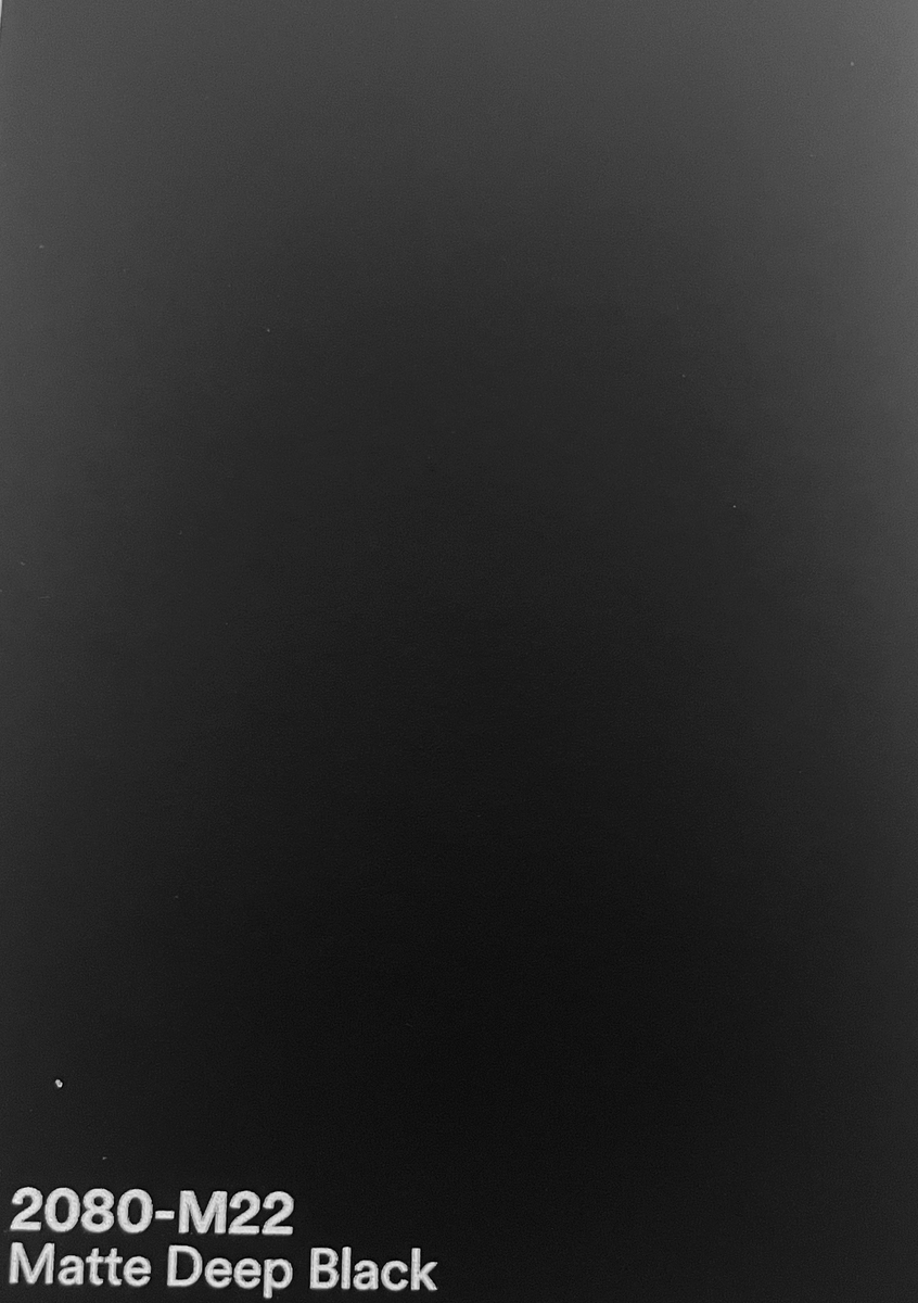 3M Matte Deep Black – Vinyl Wrapping Australia