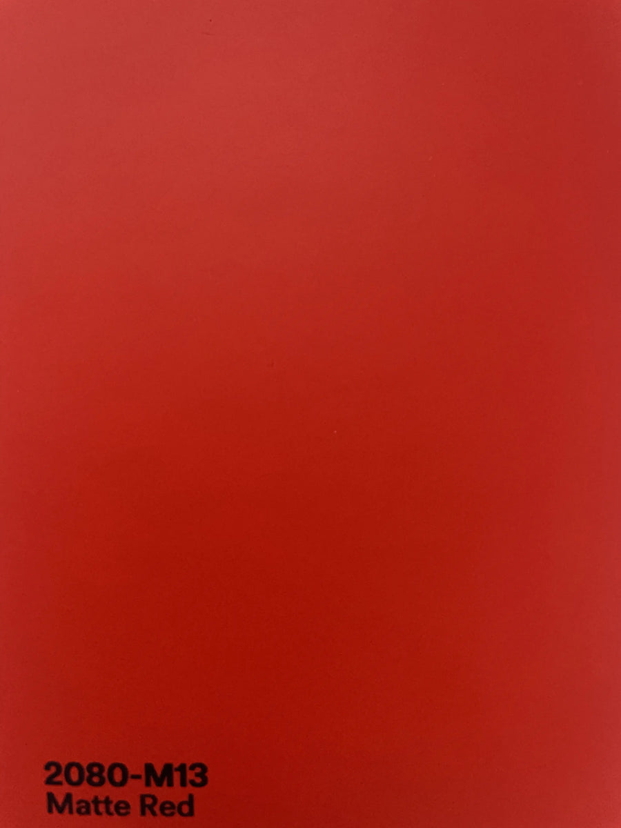 3M Matte Red – Vinyl Wrapping Australia