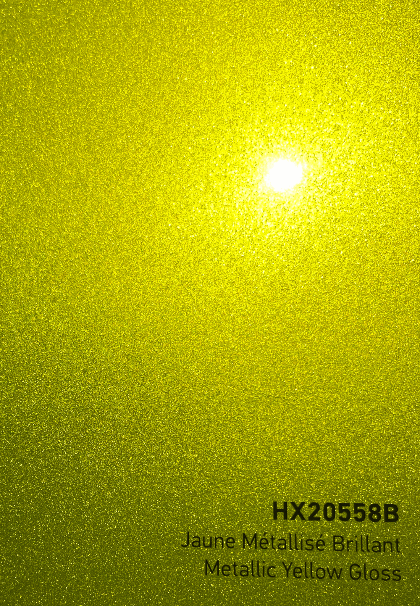 HEXIS Yellow Metallic Gloss – Vinyl Wrapping Australia
