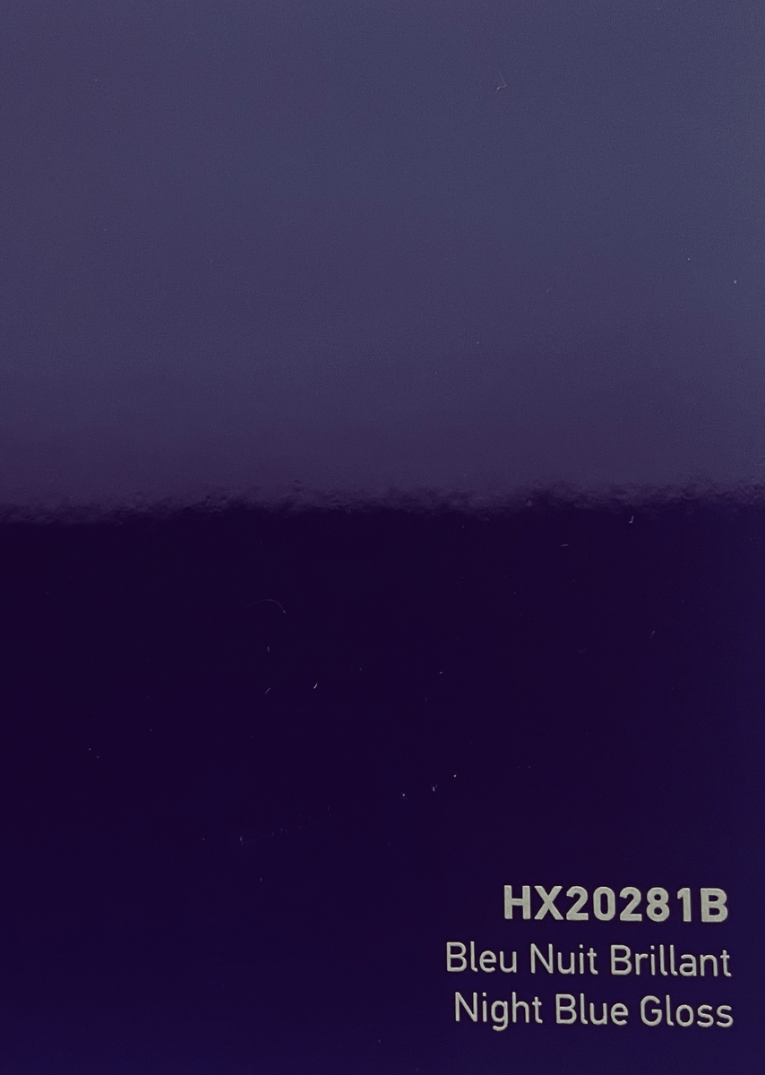 HEXIS Night Blue Gloss – Vinyl Wrapping Australia