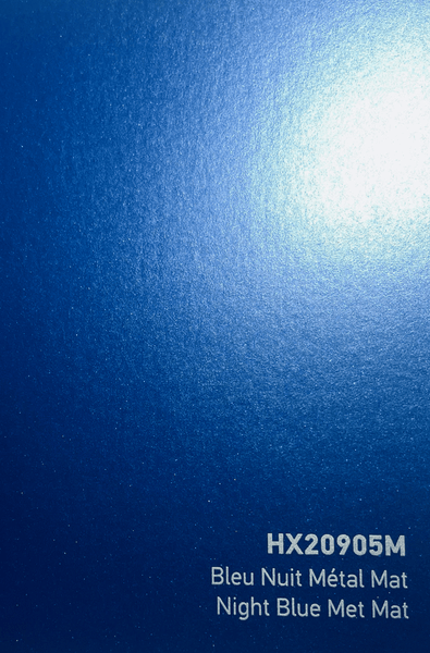 HEXIS Night Blue Metal Matte – Vinyl Wrapping Australia