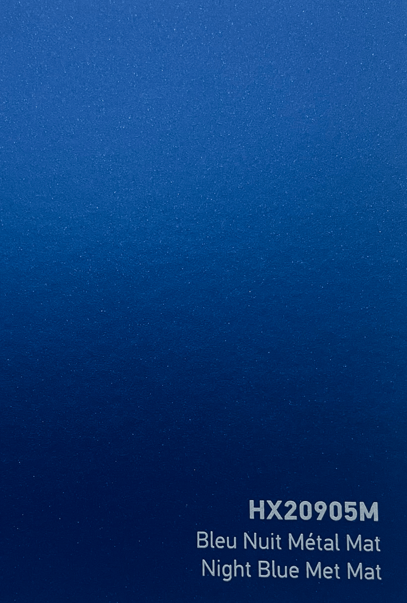 HEXIS Night Blue Metal Matte – Vinyl Wrapping Australia