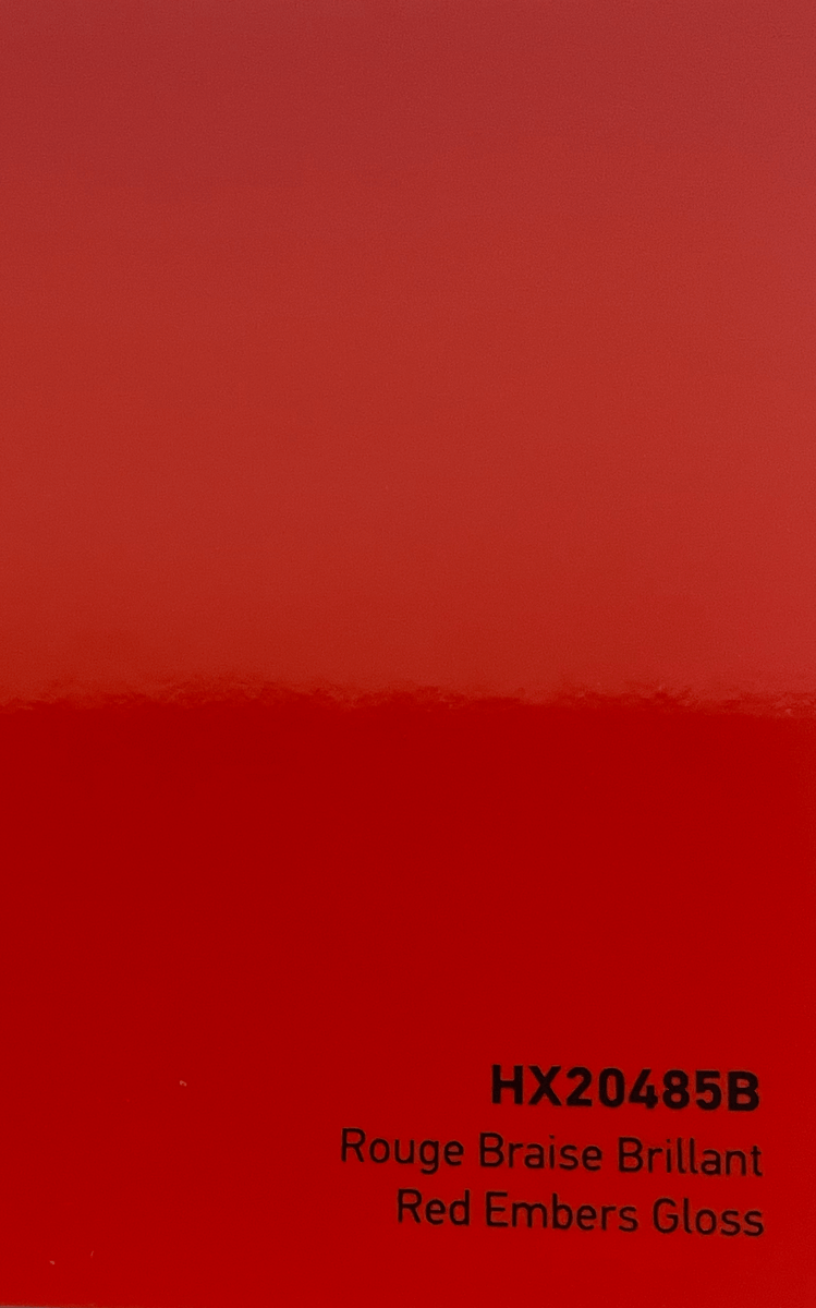 HEXIS Ember Red Gloss – Vinyl Wrapping Australia