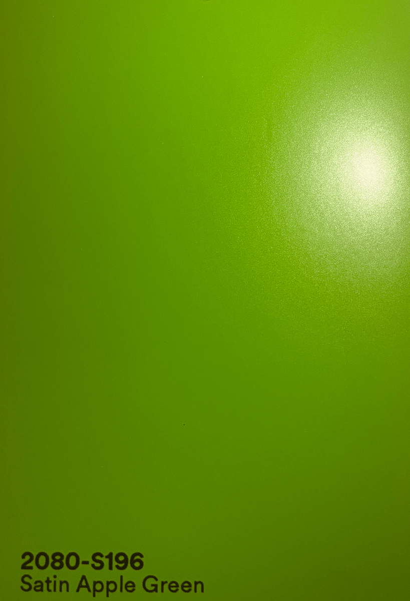 3M Satin Apple Green – Vinyl Wrapping Australia