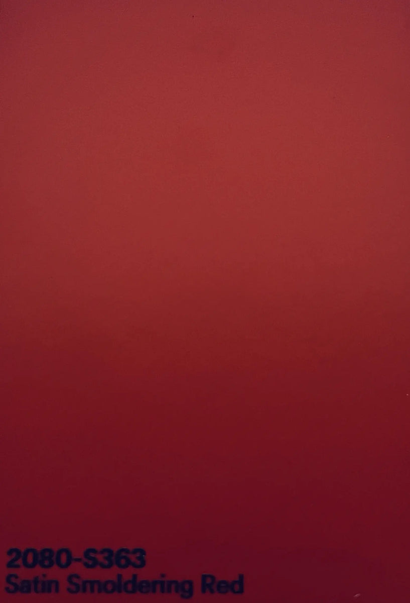 3M Satin Smouldering Red – Vinyl Wrapping Australia
