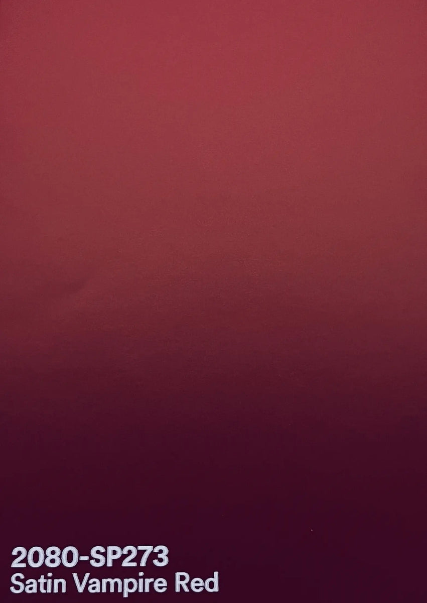 3M Satin Vampire Red – Vinyl Wrapping Australia