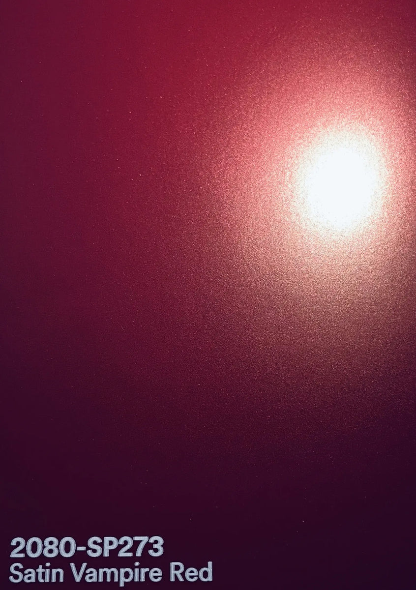 3M Satin Vampire Red – Vinyl Wrapping Australia