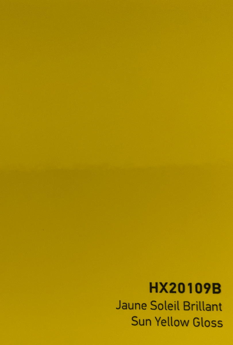 HEXIS Sun Yellow Gloss – Vinyl Wrapping Australia